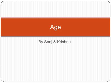 Stereotypes Age Representation Pptx