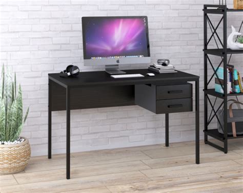 Письмовий стіл L 2p з 2 шухлядами Loft Design купити у Києві Дніпрі ціна відгуки фото