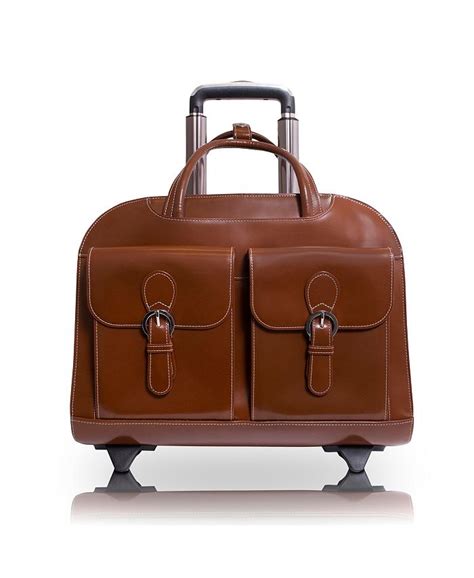 Mcklein Davis Wheeled Briefcase Macys