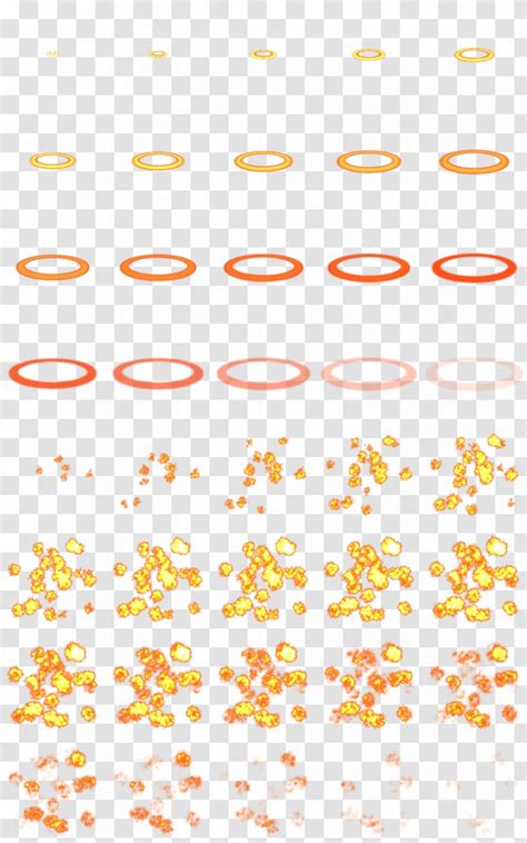 RPG Maker MV Animation Sprite Fire A Transparent PNG
