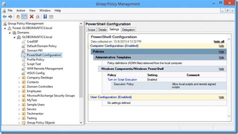 Set Powershell Execution Policy With Group Policy 4sysops