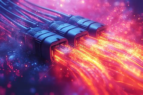 네트워크 케이블 배경 사진 및 창의적인 일러스트 무료 다운로드 Lovepik