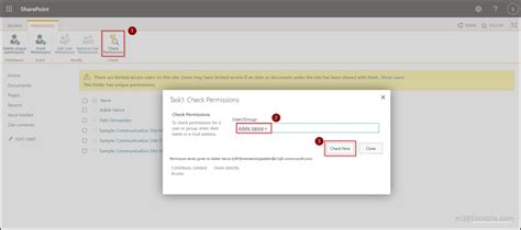 How To Manage Unique Permissions In Sharepoint Online