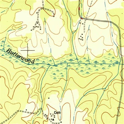 Danville Va Nc 1949 24000 Scale Map By United States Geological