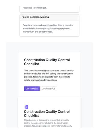 Construction Quality Control Checklist Pdf