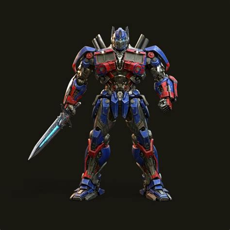 Optimus Prime 3d Model Optimus Stl File Transformers 3d Model