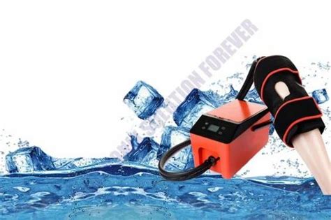 Motorized Cold Compression Device For Knee Ankle And Shoulder Cryopush