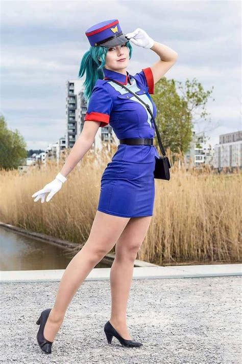 Lie Chee Cosplaying As Officer Jenny Pic