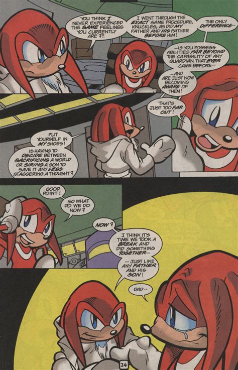 Read Online Knuckles The Echidna Comic Issue 25
