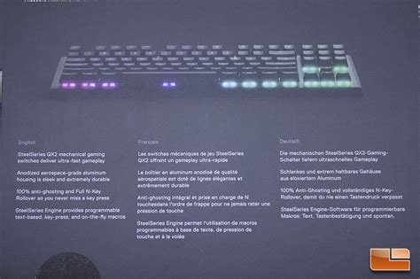 SteelSeries M TKL Mechanical Keyboard Review Legit Reviews