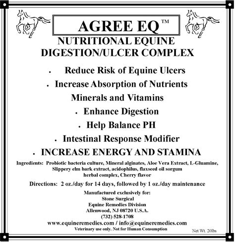 Agree Eq Equine Remedies