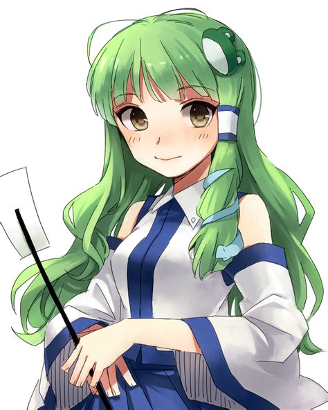 Kochiya Sanae Touhou Drawn By Teduka Danbooru
