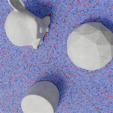 Geometry Nodes Procedural Mozaic Tiles Superhive Formerly Blender Market