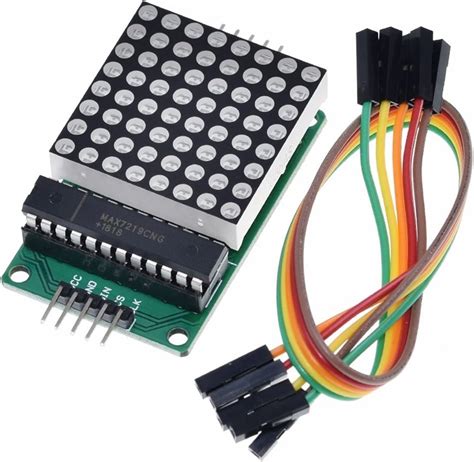 8×8 8 8 M A X 7219 Dot Led Módulo De Matriz Mcu Pantalla Led Módulo
