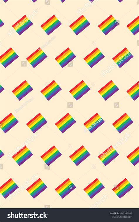 Pattern Lgbt Flag Concept Nontraditional Sexual Stock Vector Royalty Free 2017386506