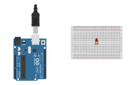 Circuit Design Controlando Um Botão Tinkercad