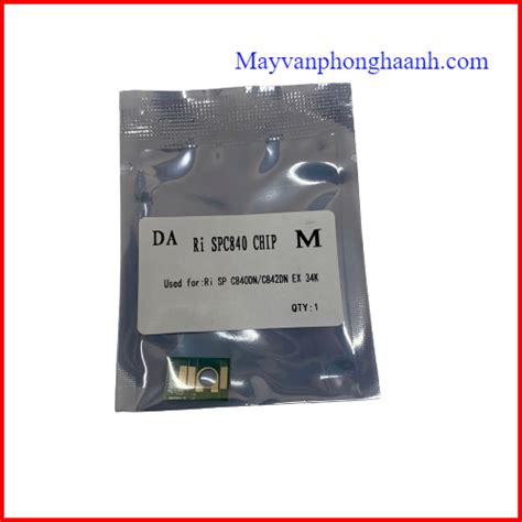 Chíp Mực Máy In Laser Mầu Ricoh Sp C840 C842 Bộ 4 Mầu Hoặc Mua Lẻ