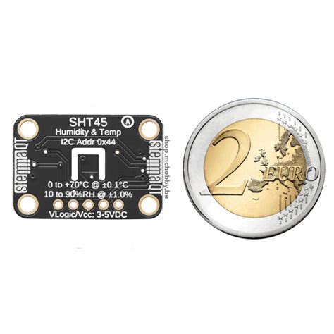 Sht45 Humidity And Temperature Precision Sensor Sensirion I2c Qwiic Stemmaqt