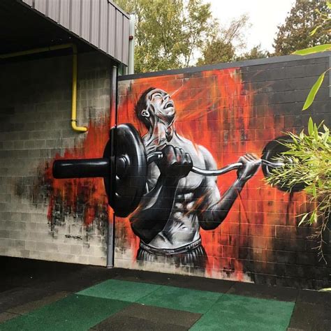 Pin By Anushka Thapa On Gym Design Ideas Street Art Murals Street