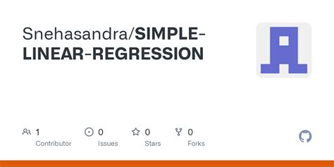 Github Snehasandrasimple Linear Regression