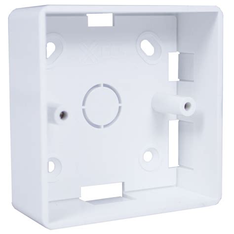 Leviton 1 Gang Box Depth Surface Mount Back Box White 40 Off