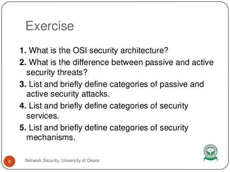 Osi Security Architecture