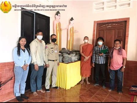 មន្ទីរវប្បធម៌ខេត្តឧត្ដរមានជ័យ ចុះបញ្ជីវត្ថុបុរាណចំនួន៦៦ ក្នុងវត្តជ័យឧត្ដមចុងកាល់ ជាសម្បត្តិជាតិ