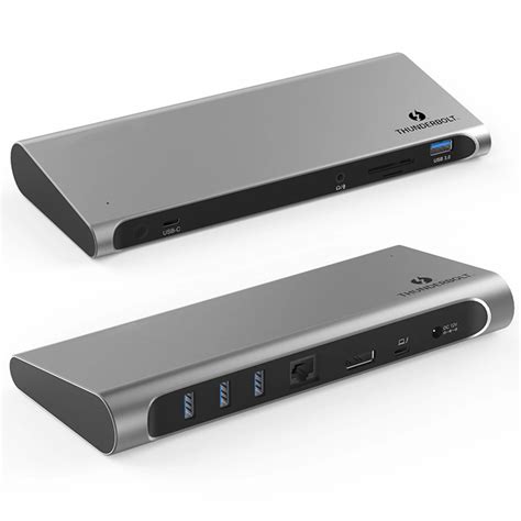 Intel Offical Certified Manufacturer Thunderbolt 3 4k Display Docking Station With Dp To Hdmi