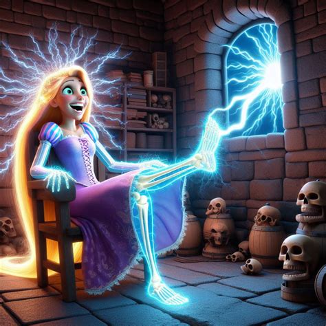 Rapunzels Foot Struck By Lightning Ai By Tjcyber47 On Deviantart