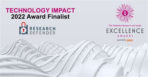 Thanks For Choosing Us As A Finalist For Quirks Media We Look Forward To It In A Couple Of