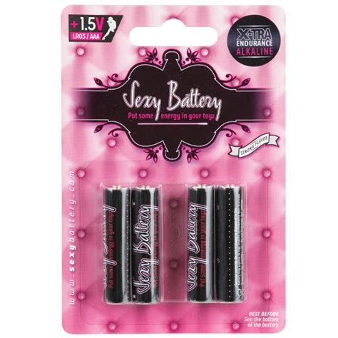 Sexy Battery Alkaline Volt AAA Batteries Pack Of