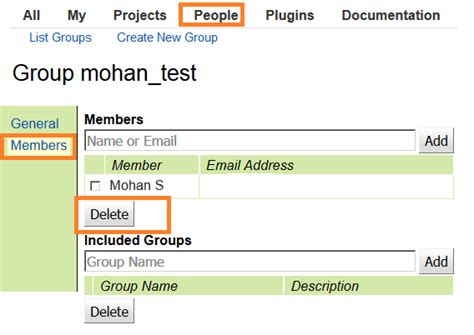 Gerrit Project Access Allows Users To Remove The Users From Gerrit