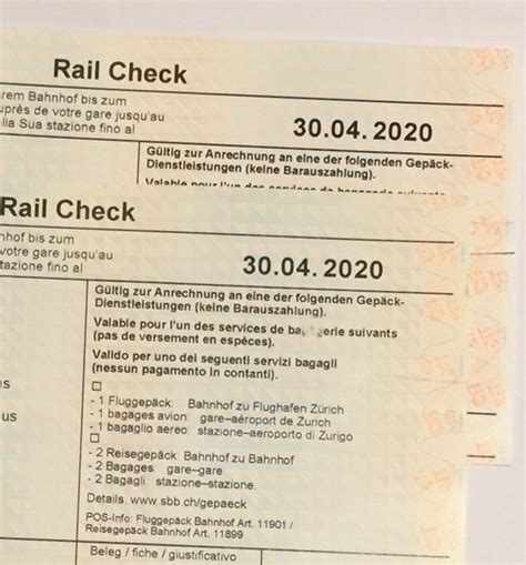 Rail Check SBB Wert 50 Kaufen Auf Ricardo