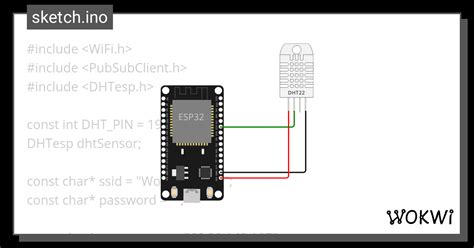 Ejercicio Mqtt2 Wokwi Esp32 Stm32 Arduino Simulator