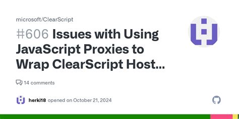 Issues With Using Javascript Proxies To Wrap Clearscript Host Objects For Dom Like Functionality