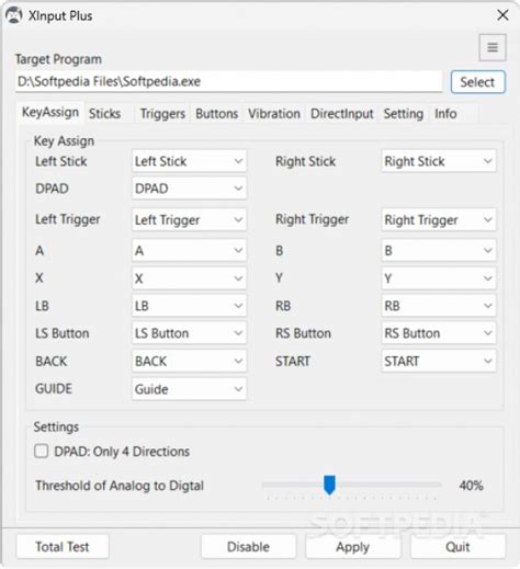 Xinput Plus Download Softpedia