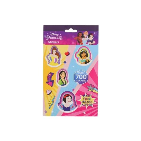 Disney Princess Sticker Sheet Sheet Pack
