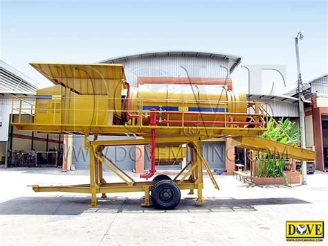 Portable Diamond And Gold Wash Plant Gold Mining Equipment Dove
