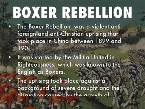 Boxer Rebellion Quotes