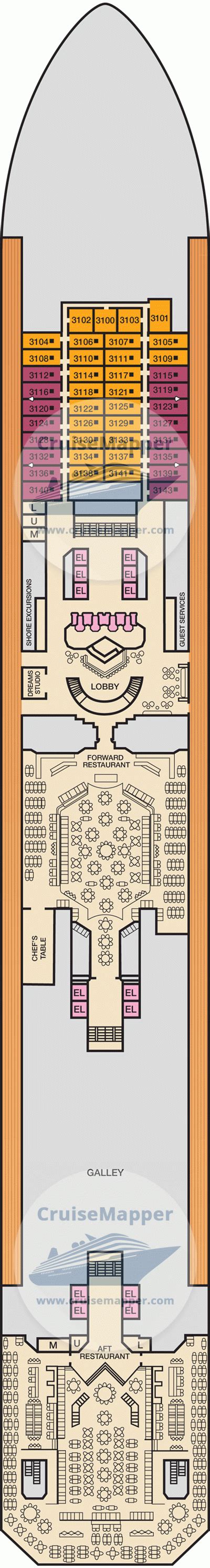 Carnival Sunrise Deck Plans