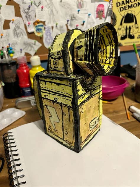 Batim Craft Bendy Cardboard Cutout Batim Bendy Cutout Cardboard Art
