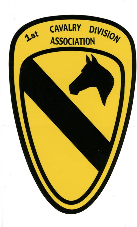 1st Cavalry Division Association Cavalry Insignia 1st Cavalry