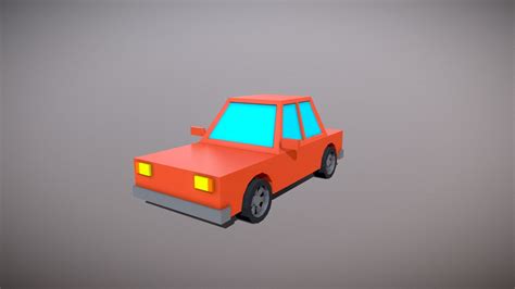 Low Poly Car 3d Models Lowpoly Car 3d Model Rdpi