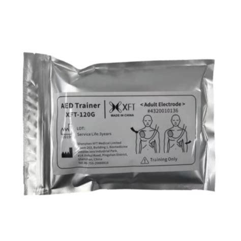Training Electrode Pads For Xft Aed Trainer Medisol