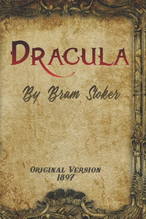 Dracula Original Version 1897 Stoker Bram Stories Ocolit