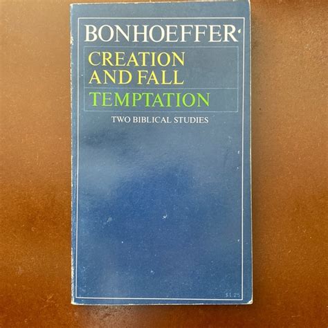 Other Vintage Bonhoeffers Creation And Fall Temptation Book Poshmark