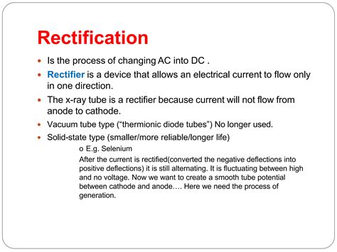X Ray Generator Physics Behind X Ray Generationppt