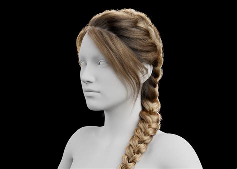 Jason Tsai Side French Braid Xgen