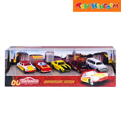 Majorette Anniversary Edition 5pcs Die Cast Toy Kingdom
