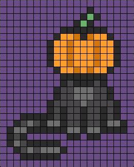 Pumpkin Pixel Art